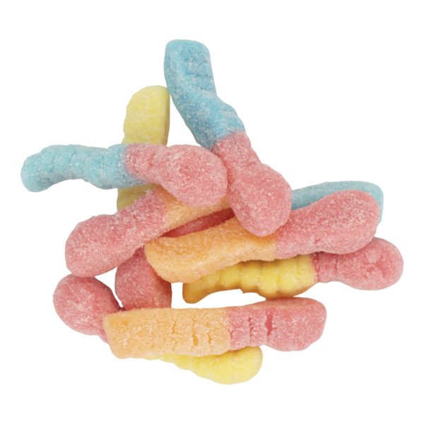 Sweets from Heaven – Sour Worms – 1kg Packet – KD FOODS
