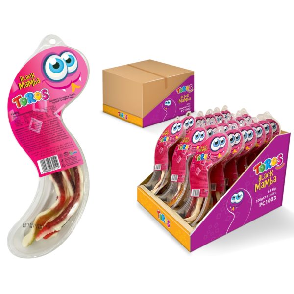 Toros – Black Mamba Fruit Yoghurt – 100g – KD FOODS